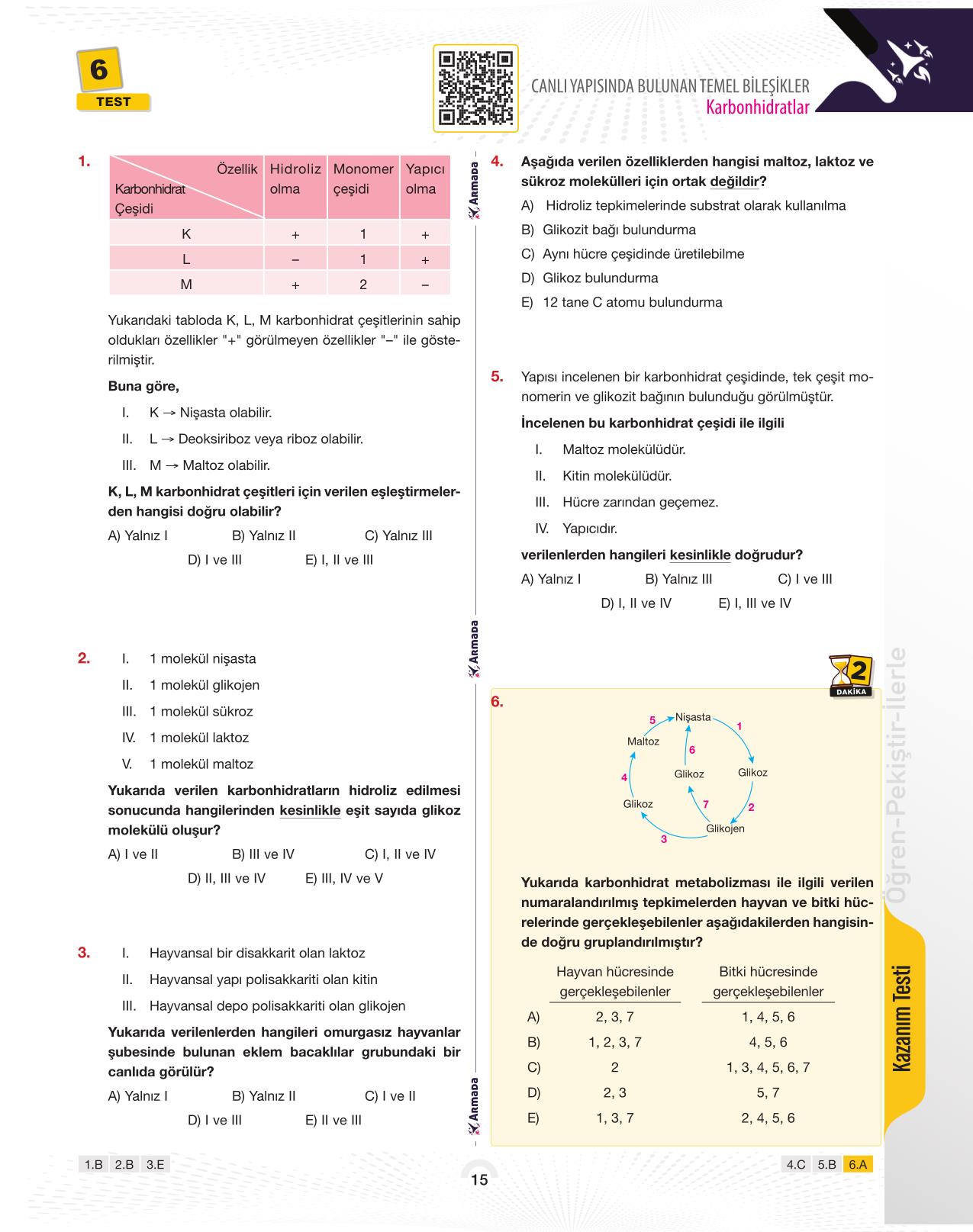 TYT Biyoloji Süper Yeni Nesil Soru Kitabı | Armada Yayınları